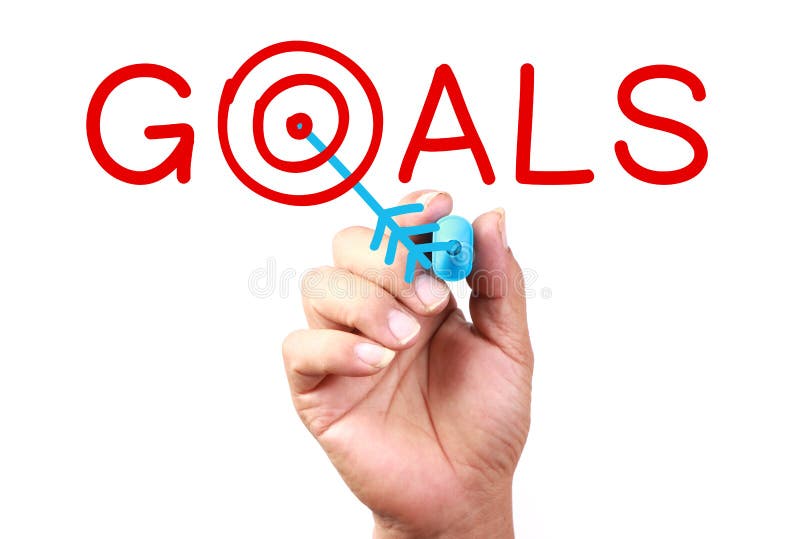 Ons Doelstellingen Concept stock foto. Image of baan - 50968930