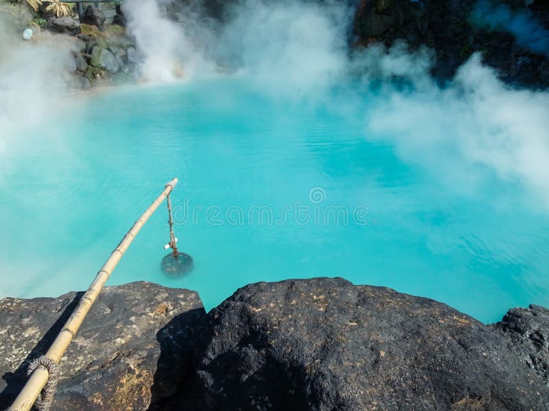 Beppu Hot spring stock image. Image of kyushu, famous - 71968621