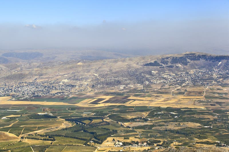 Beqaa Valley, Lebanon stock photo. Image of range, beqaa - 17136810