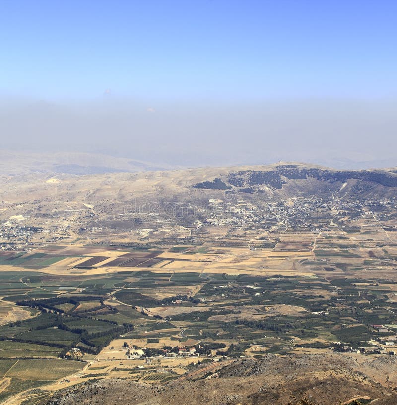 Beqaa Valley, Lebanon stock photo. Image of range, beqaa - 17136810