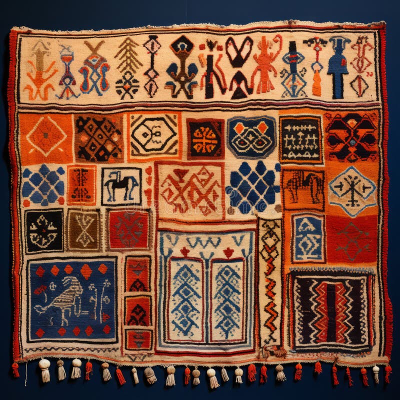 Berber Motifs (North Africa Stock Illustration - Illustration of ...