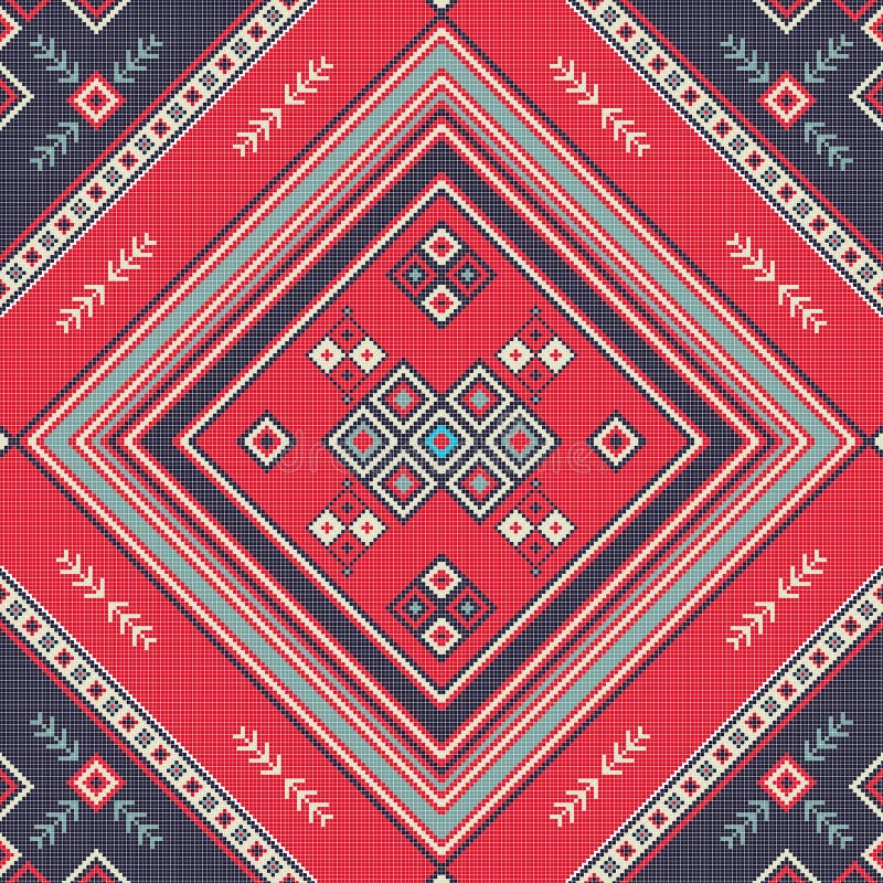 Berber pattern 4 stock vector. Illustration of creative - 239853968