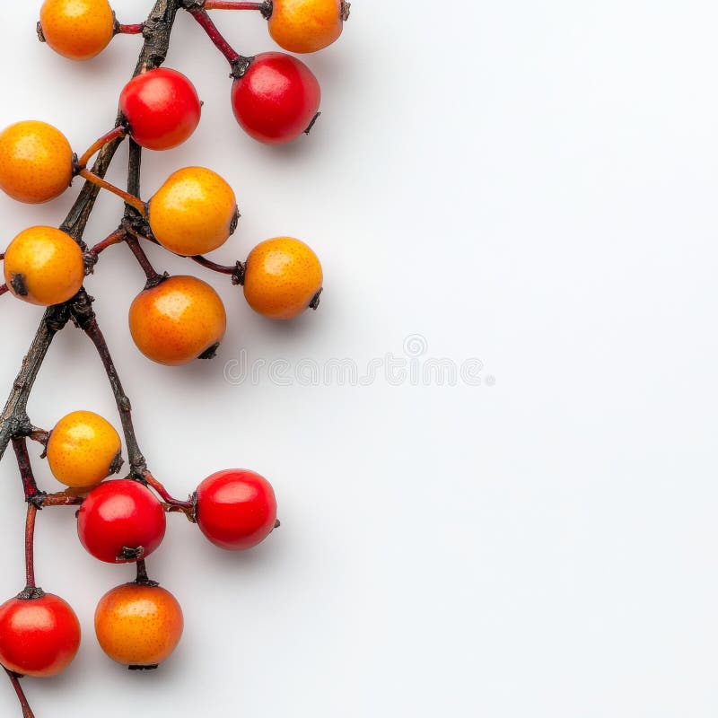 Berberis Vernae: a Lively Splash of Color in the Natural World Stock ...
