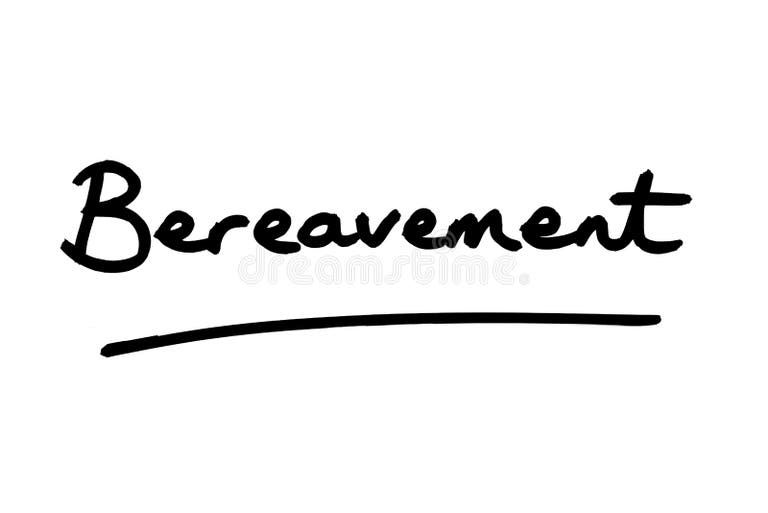 Bereavement stock illustration. Illustration of bereaving - 204306526