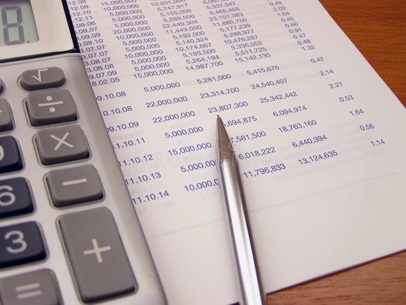 Berechnung stockfoto. Bild von einkommen, korporativ, statistiker - 6738