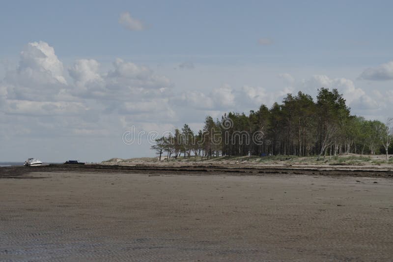 Bereg of the White sea stock image. Image of coast, ship - 195505611