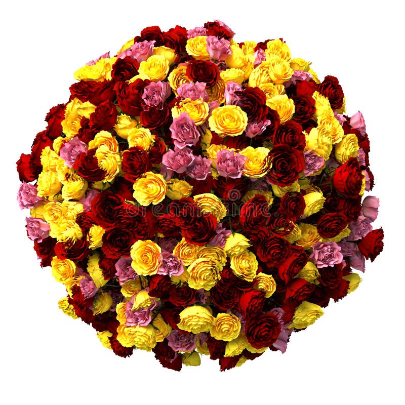 Bereich 3d Von Mehrfarbigen Ringen in Der Wolke Von Den Mehrfarbigen ...