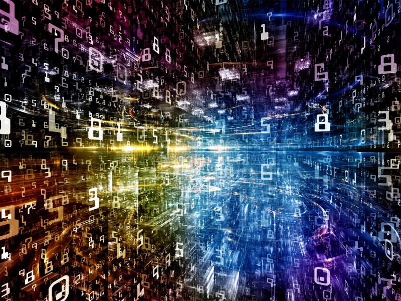 Bereiche Der Virtuellen Welt Stock Abbildung - Illustration von ...