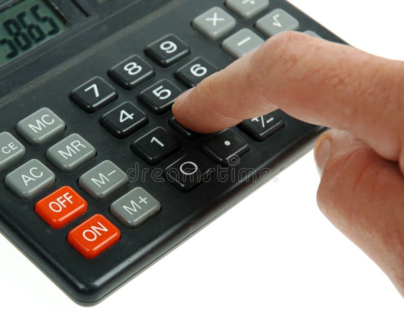 Bereken Concept stock afbeelding. Image of boekhouding, bereken - 46005