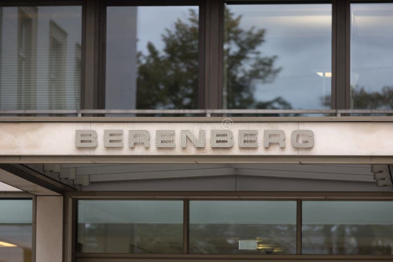 An Berenberg Sign on a Building in Hamburg Editorial Stock Photo ...