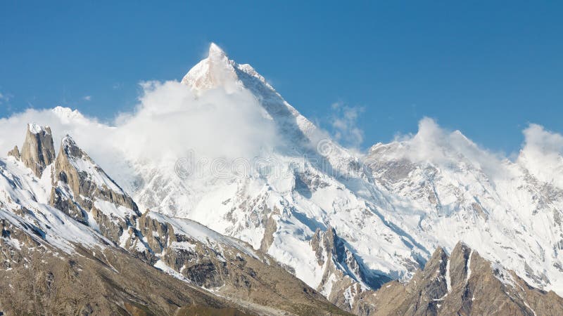 Masherbrum berg karte - VLFBNK