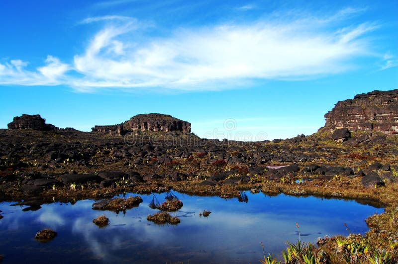 Berg Roraima - Venezuela stockbild. Bild von labyrinth - 38503209