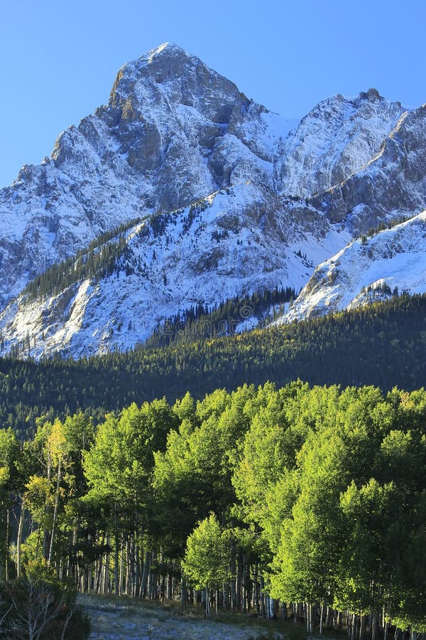 Berg Sneffels-Strecke, Colorado Stockbild - Bild von berg, dallas: 34691923