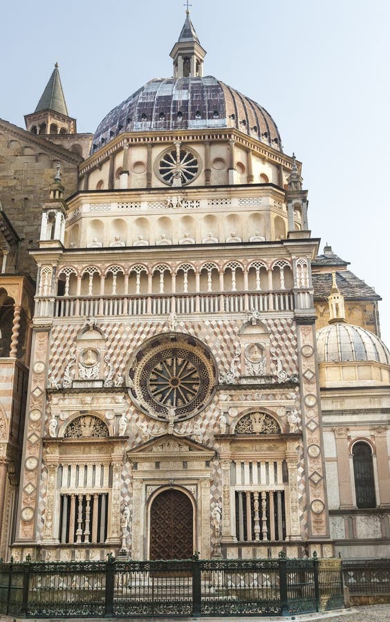 Bergamo, Cappella Colleoni stock photo. Image of building - 25887150