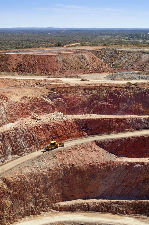 Bergbau Australien stockbild. Bild von bewegen, riesig - 27414007