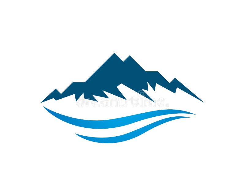 Berge Logo Template vektor abbildung. Illustration von qualität - 116231000