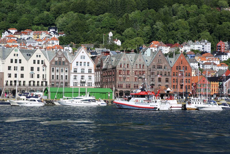 Bergen editorial stock image. Image of area, buildings - 66536959