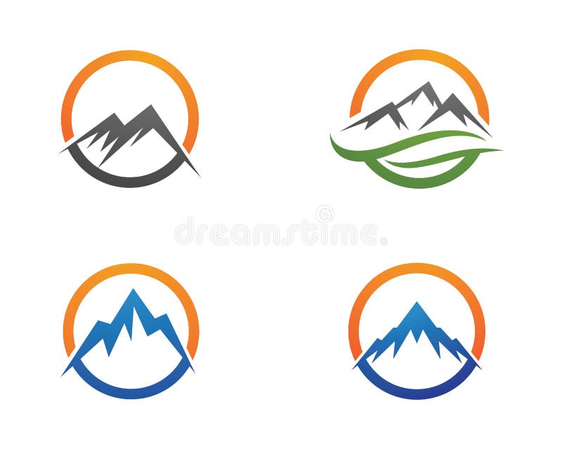 Bergen Logo Template vector illustratie. Illustration of modern - 95420382