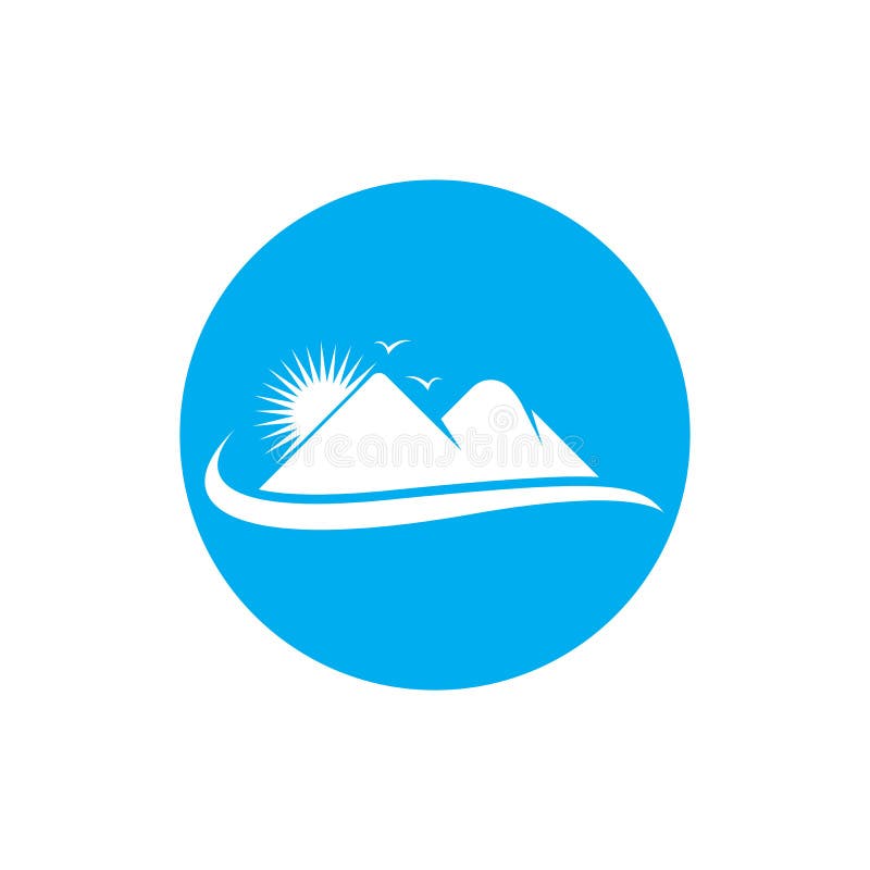 Bergen-logo vector vector illustratie. Illustration of piek - 174498669