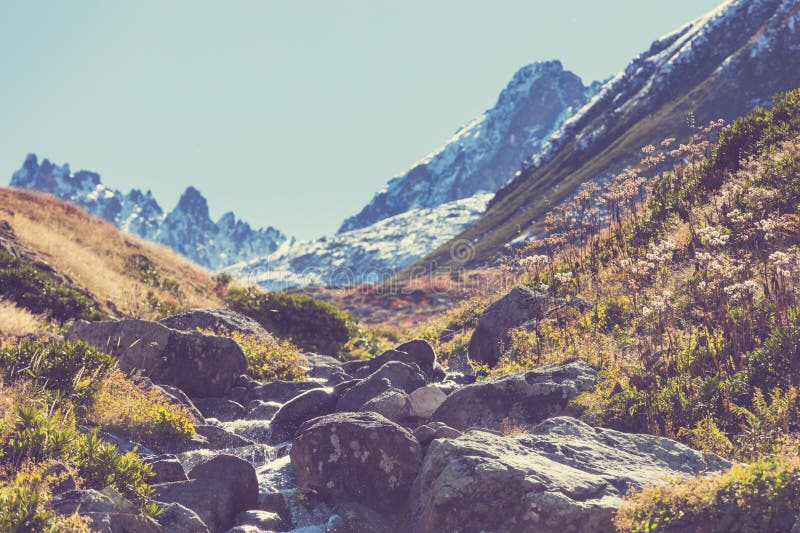 Bergen in Turkije stock foto. Afbeelding bestaande uit installatie ...