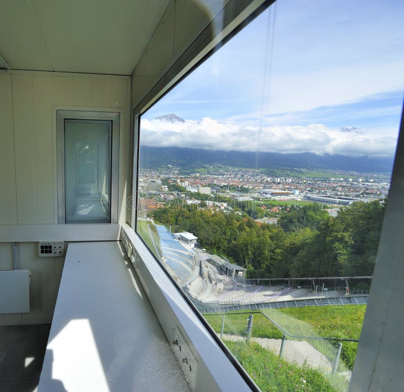 At Bergisel editorial photo. Image of stadium, hill, city - 45654041