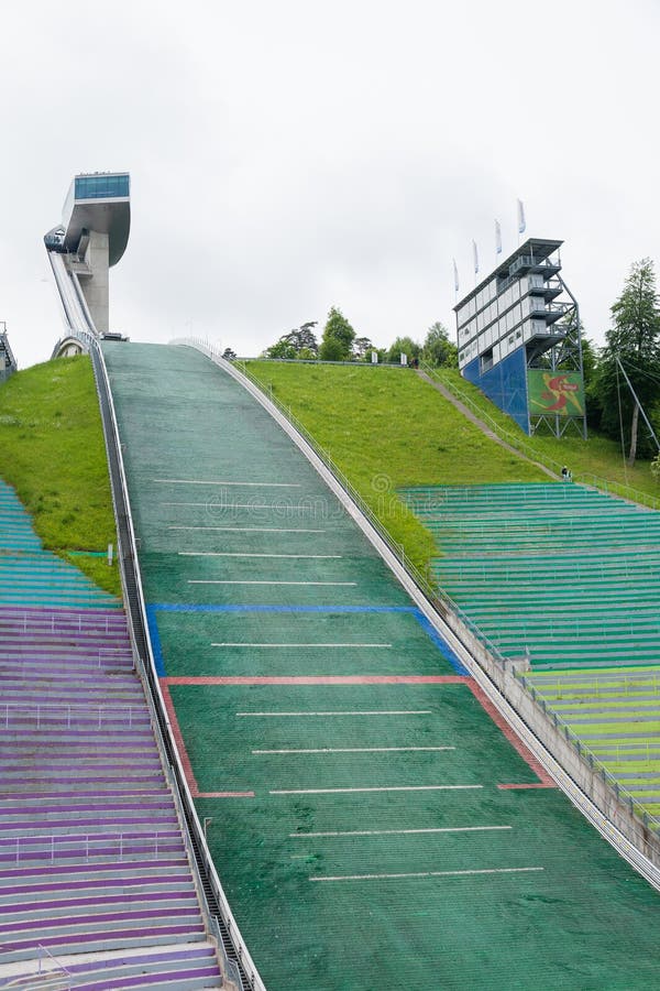 Bergisel Ski Jumping, Innsbruck Editorial Stock Image - Image of ...