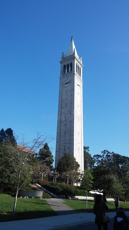 UC Berkeley Tower stock photo. Image of tower, greens - 85527012