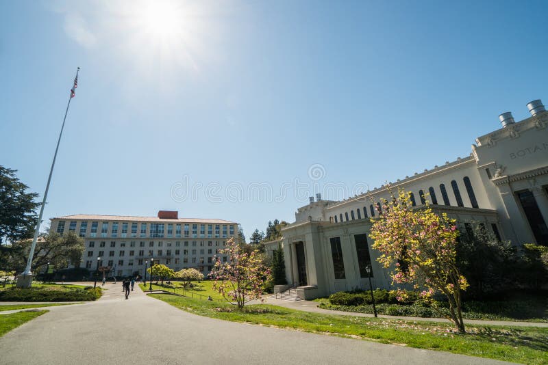Berkeley, USA - MARCH 18 2019: View of the University of California ...