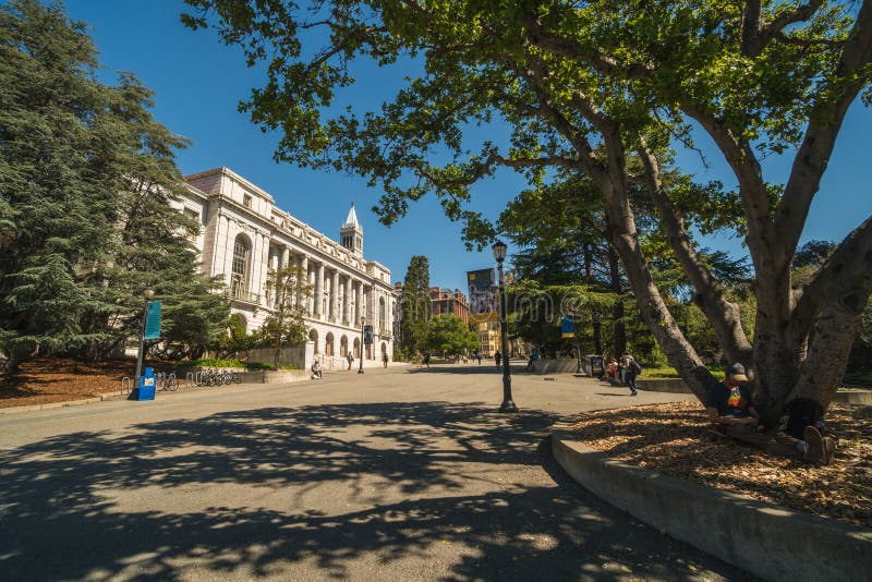 Berkeley, USA - MARCH 18 2019: View of the University of California ...