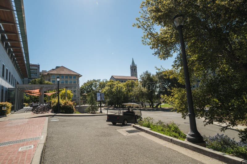Berkeley, USA - MARCH 18 2019: View of the University of California ...