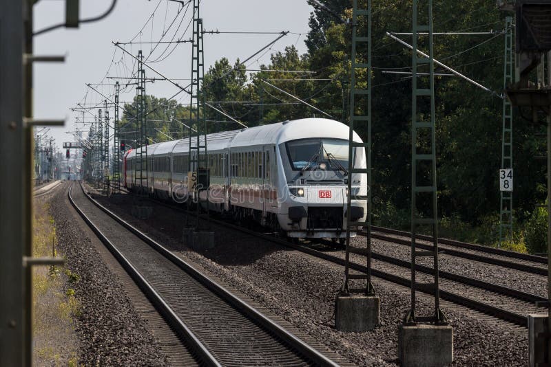 IC Train Near Berlin Germany Editorial Photo - Image of ...