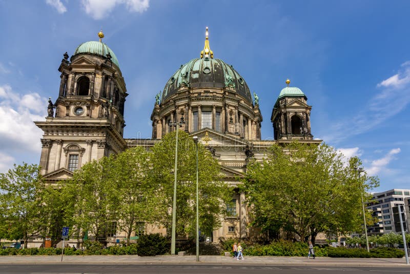 Berlin Cathedral (Berliner Dom) on Museum Island, Germany Editorial ...