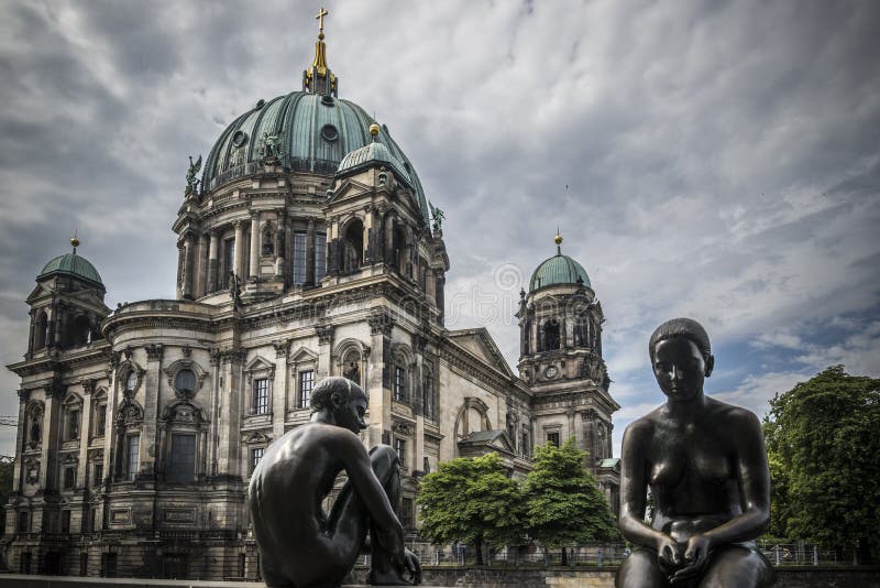 Berlin cathedral stock image. Image of tourist, churches - 57485429