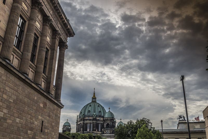 Berlin cathedral stock photo. Image of towers, churches - 57488348