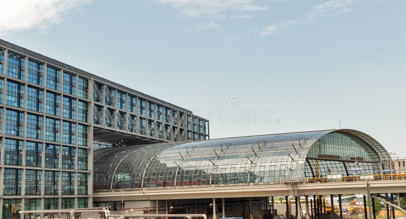 Berlin Central Railway Station, Germany. Editorial Image - Image of ...