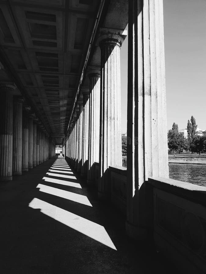 Berlin Corridor stock image. Image of corridor, museum - 161586041