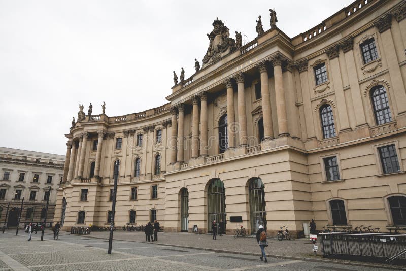 Humboldt-Universität Von Berlin, Deutschland Redaktionelles Stockfoto ...