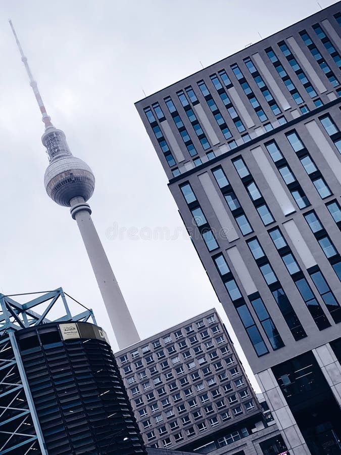 Berlin downtown editorial stock photo. Image of stadium - 360183588