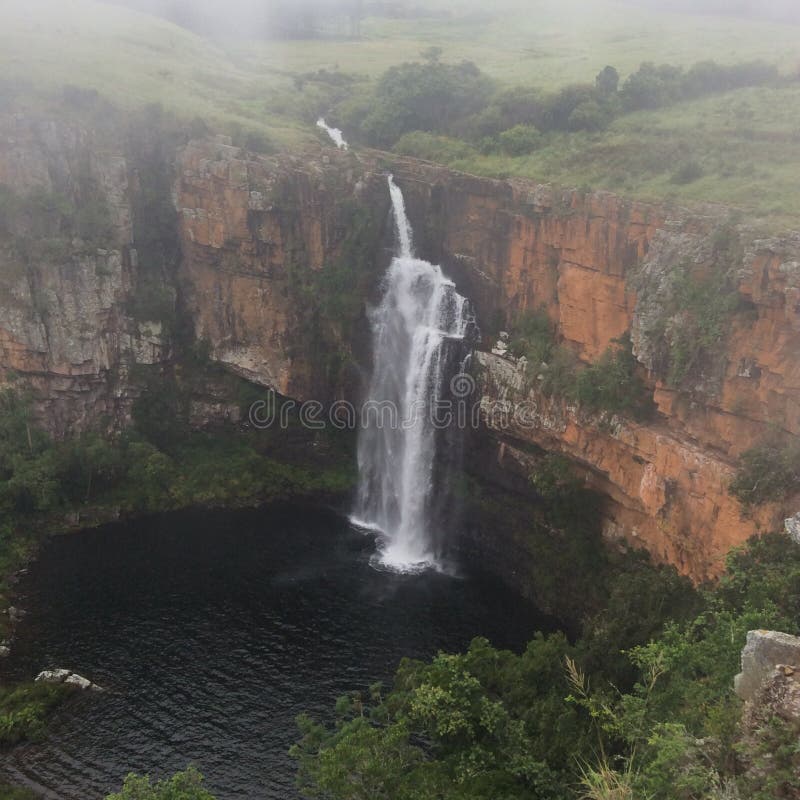 Berlin Falls, South Africa stock image. Image of tourist - 96139333