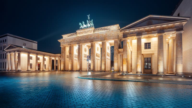 Berlin stock image. Image of city, brandenburger, historical - 262080971