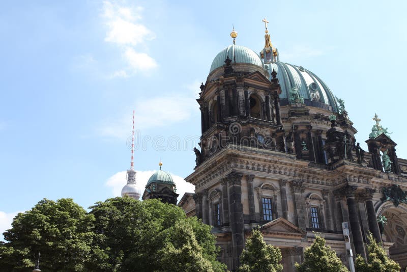 Berlin Germany Ancient Church Stock Image - Image of cupole, ancient ...