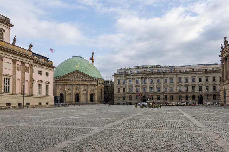 Berlin, Germany - April 11, 2025: Historic Architectural Structures ...