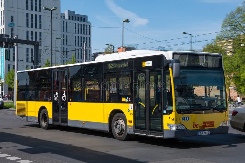 Public Transportation City Bus in City of Berlin Editorial Stock Photo ...
