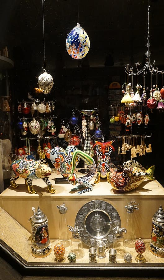 Berlin, Germany - April 19, 2024: Traditional Gift Shop or Store in ...