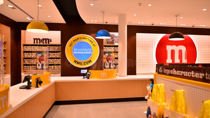Inside the M and M`s Store in Berlin. Editorial Photography - Image of ...