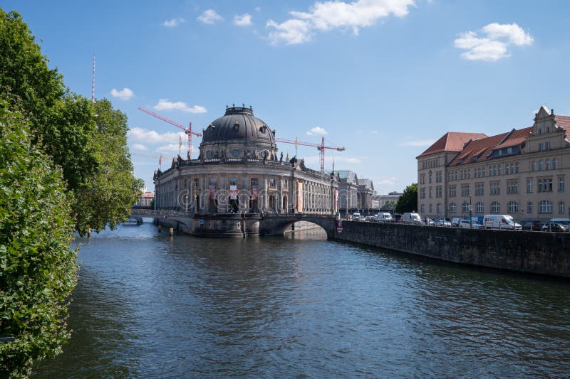 Berlin, Germany - August 12 , 2021 - View of the Bode Museum in Berlin ...
