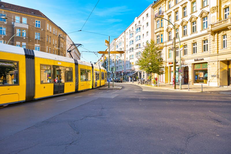 Bombardier Flexity Berlin Seen in the Daytime Editorial Photo - Image ...