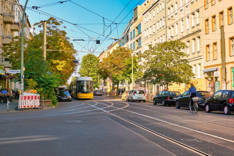 Bombardier Flexity Berlin Seen in the Daytime Editorial Image - Image ...