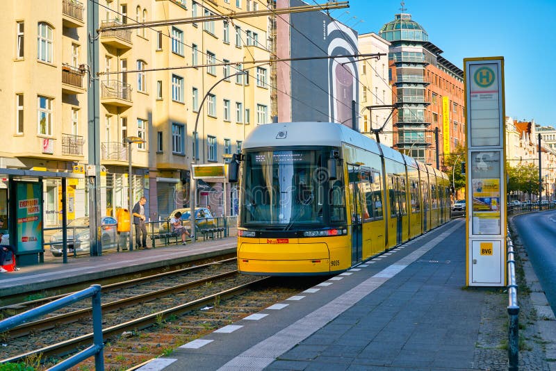 Bombardier Flexity Berlin Seen in the Daytime Editorial Photography ...