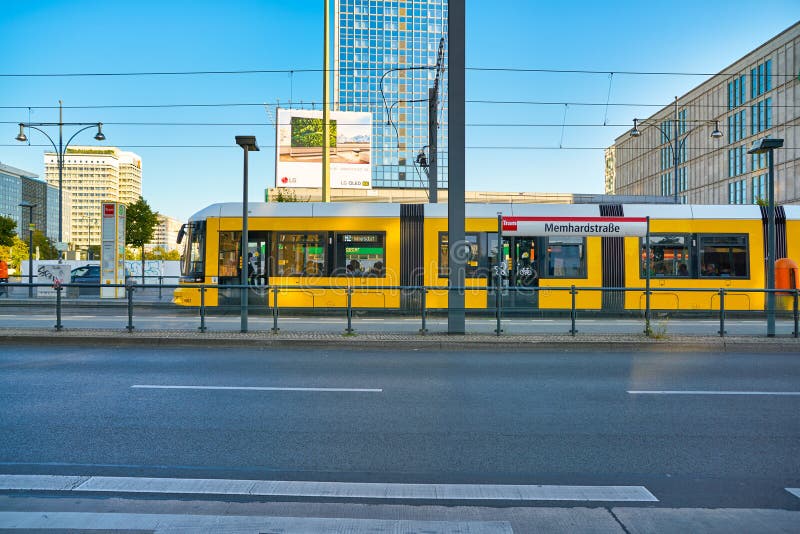 Bombardier Flexity Berlin Seen in the Daytime Editorial Stock Photo ...
